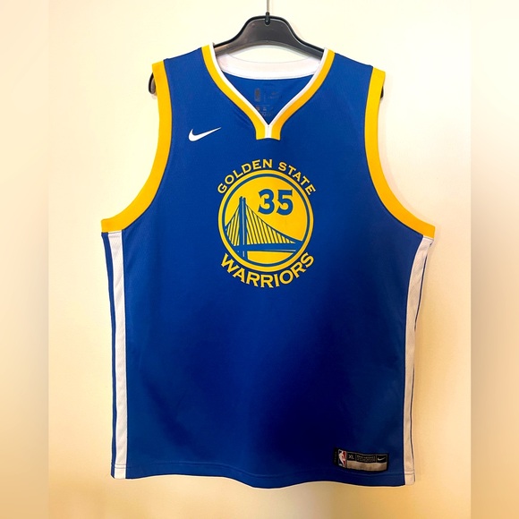 Nike Nba | Shirts & Tops | Nike Xl Youth Kevin Durant 35 Golden State Warriors Jersey | Poshmark